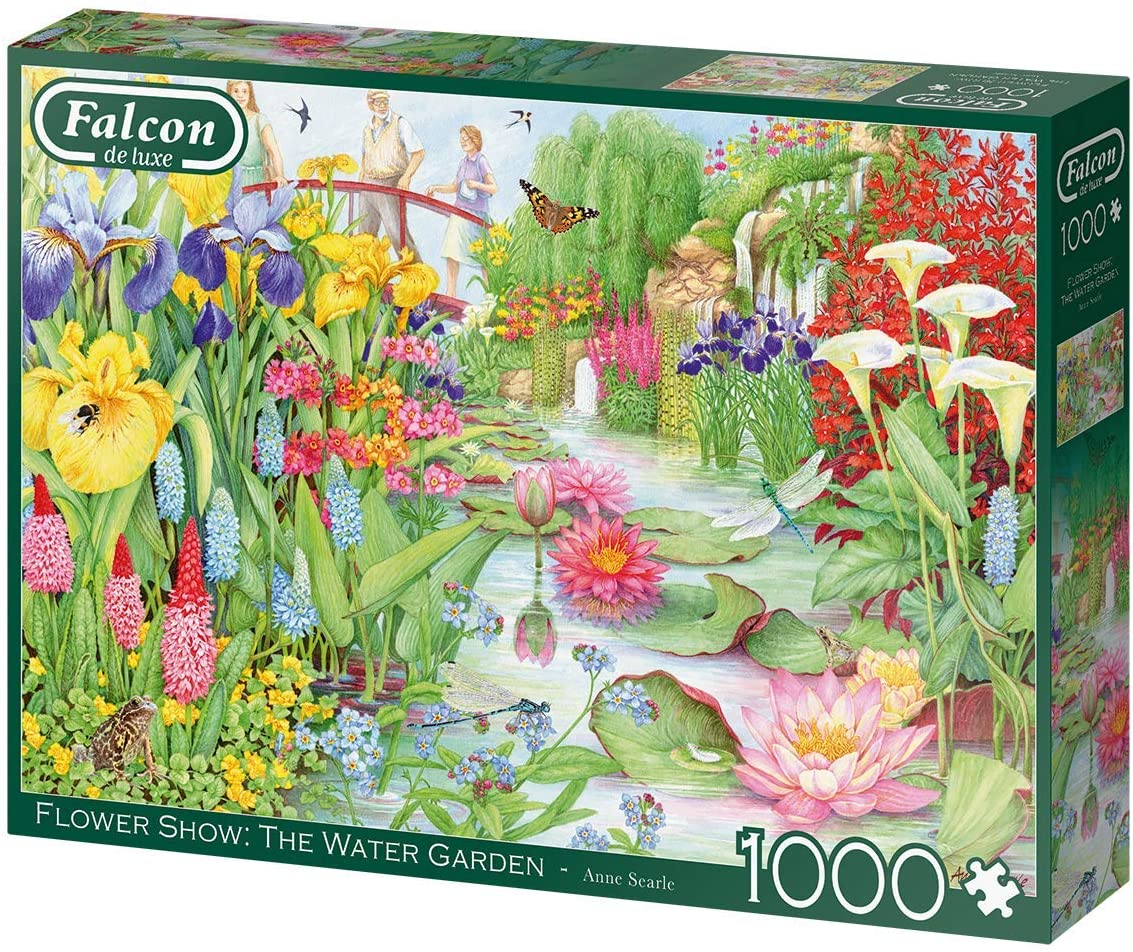 Falcon Flower Show The Water Garden 1000 Piece Jigsaw Puzzle