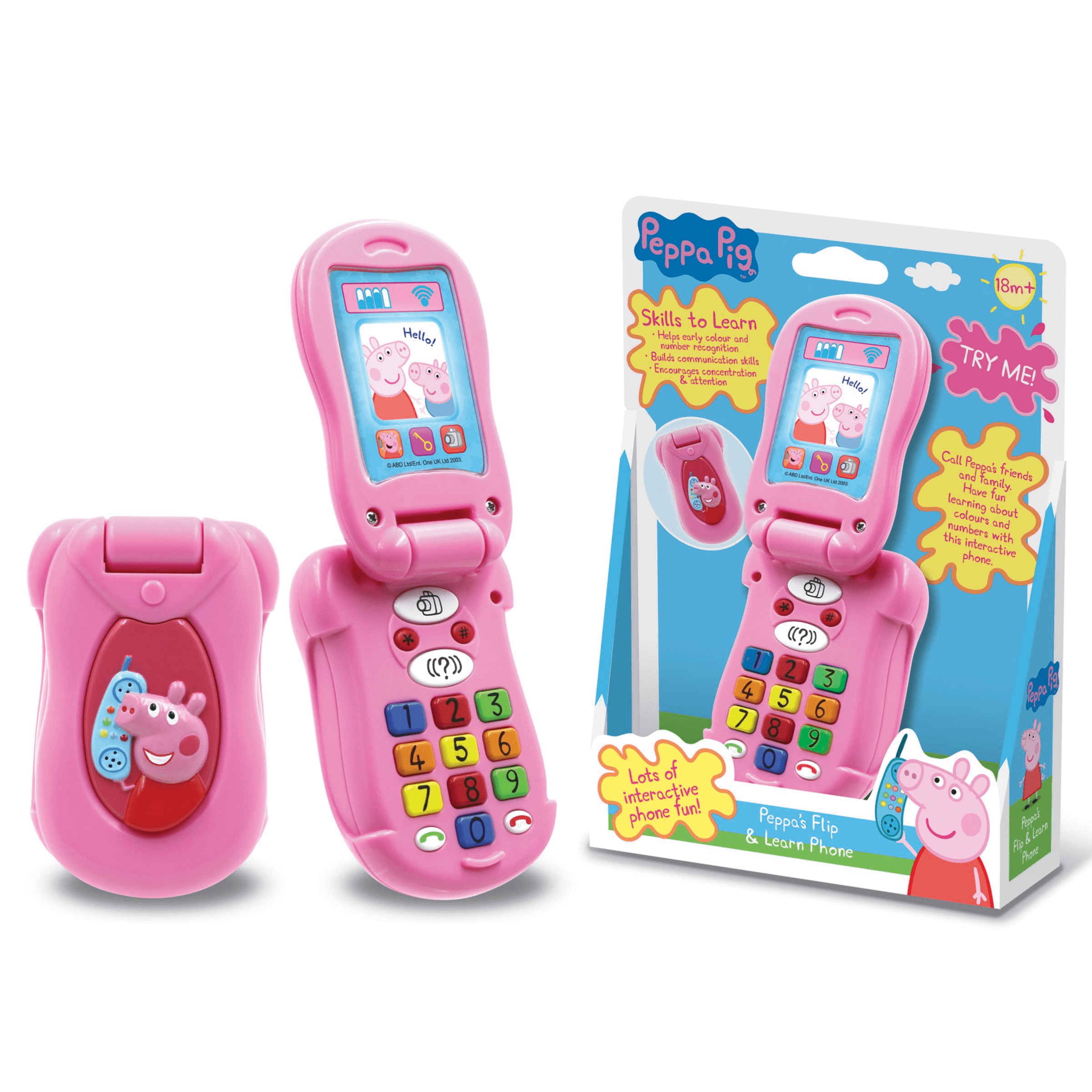 Peppa Pig Flip and Learn Phone
