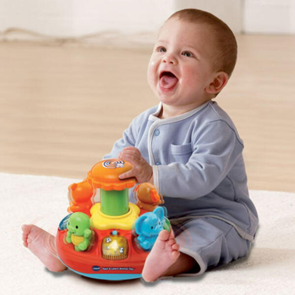 VTech Push & Play Spinning Top