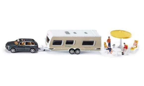 Siku 1:55 Car with Caravan