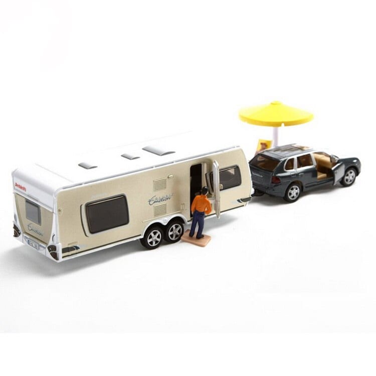 Siku 1:55 Car with Caravan