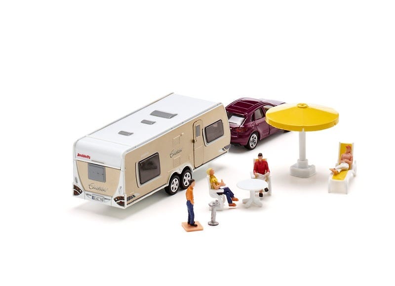 Siku 1:55 Car with Caravan