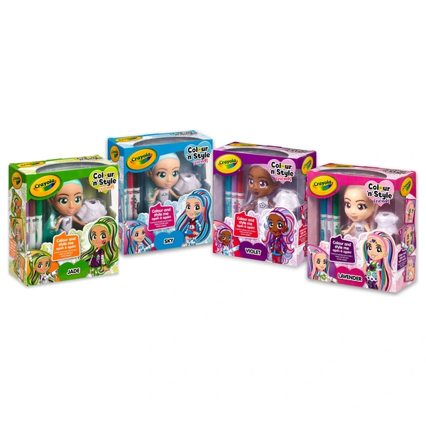 Crayola Colour n Style Friends Doll