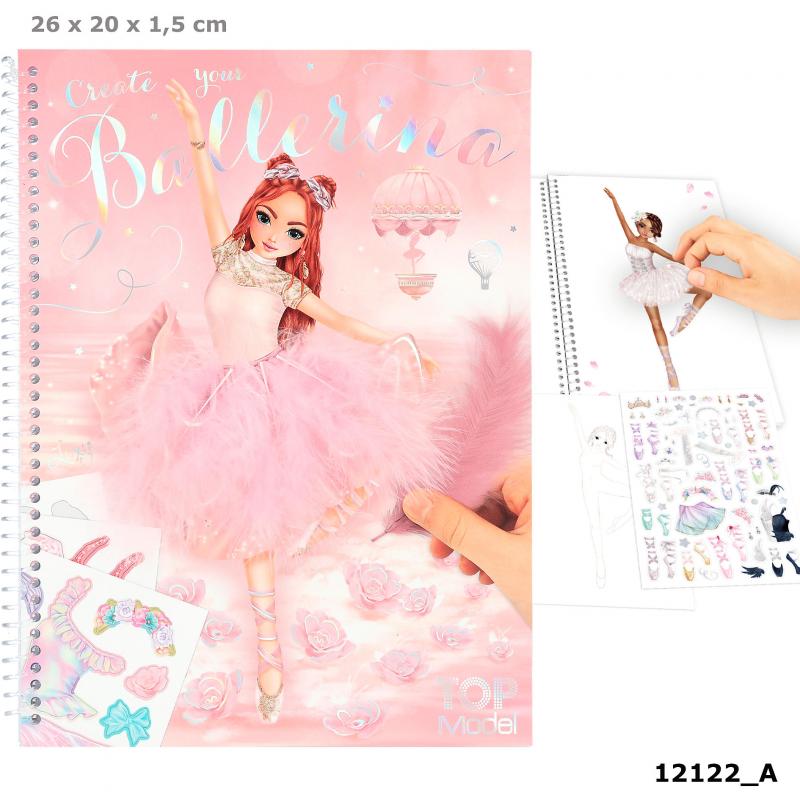 Top Model Colouring Book Ballet