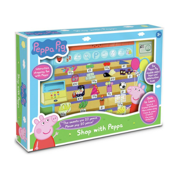 Peppa Pig Shop & Learn Interactive Playset