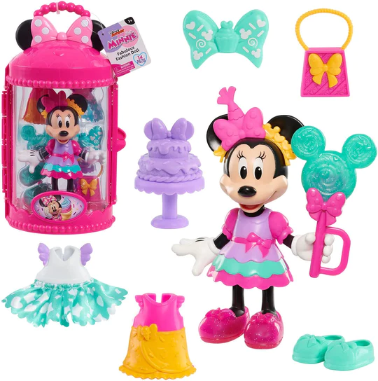 Disney Junior Minnie Mouse Fabulous Fashion Doll