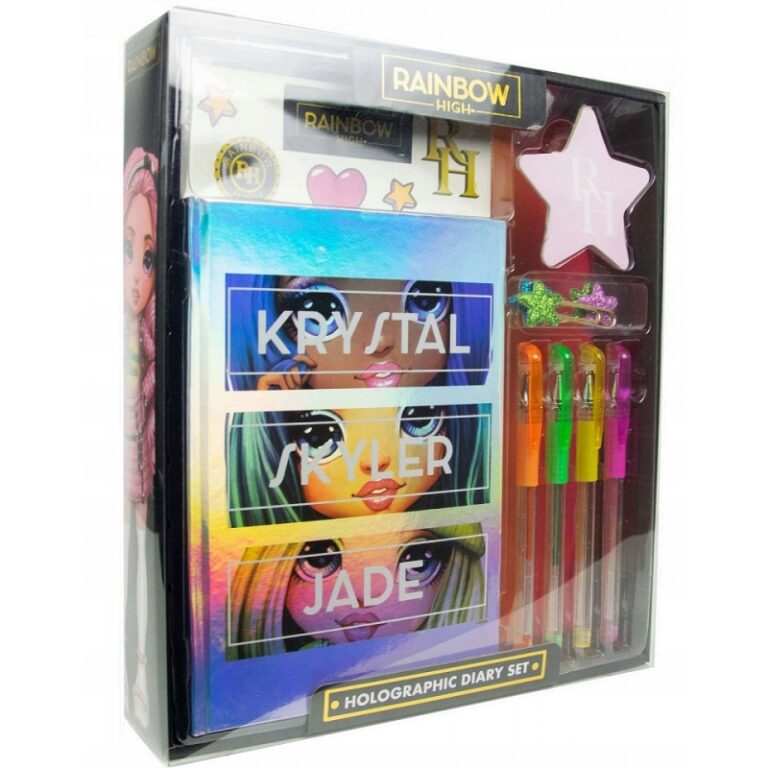 Rainbow High Holographic Diary Set