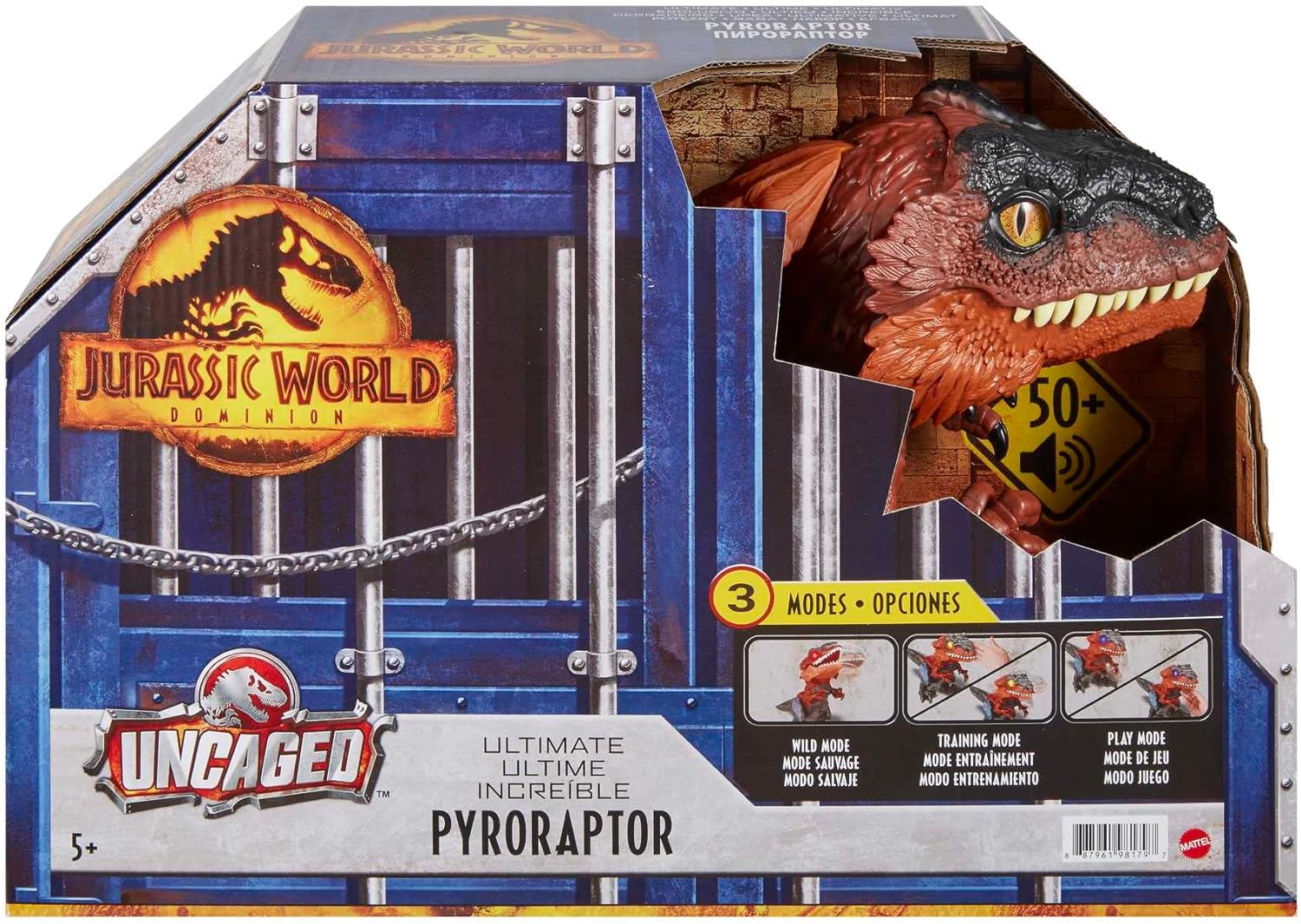Jurassic World Uncaged Pyroraptor