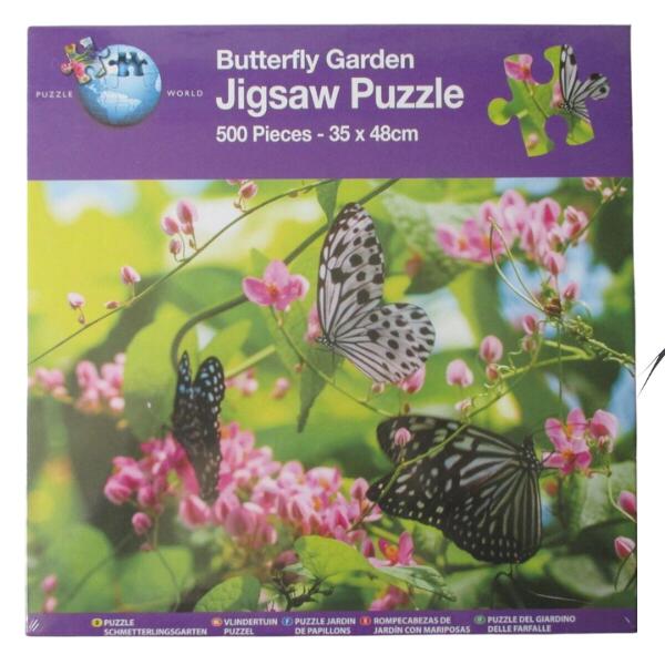 Butterfly Garden 500 Piece Puzzle