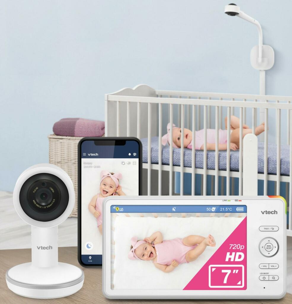 VTech RM7787HD 7inch Over-The-Cot Smart Monitor