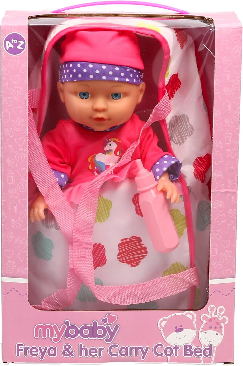 Freya & Her Carry Cot Bed Baby Doll