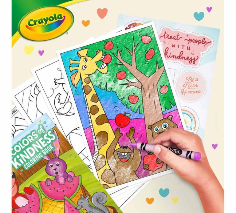 Crayola Colours of Kindness Colouring Book