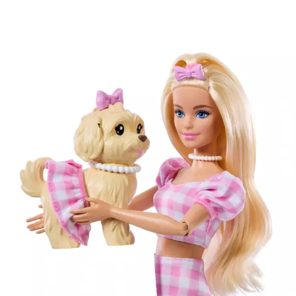 Barbie Doll Twinning Looks with Dog