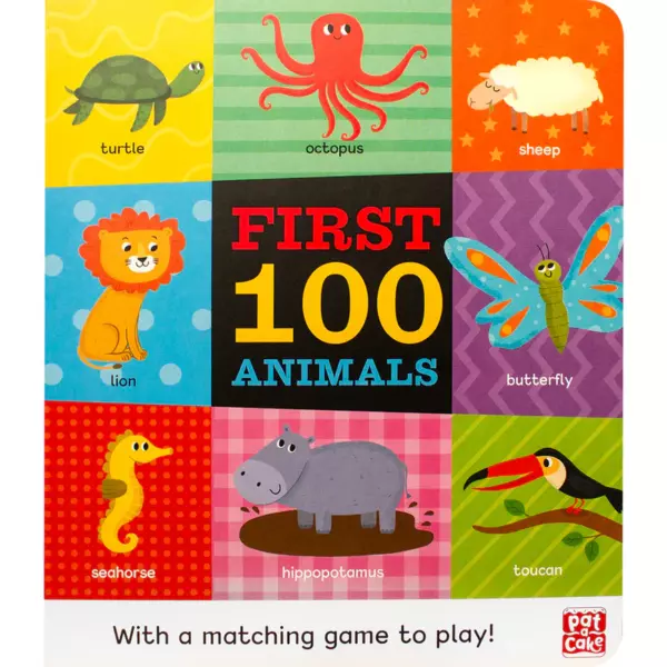 First 100 Animals Book | Kids Books | Childrens Books