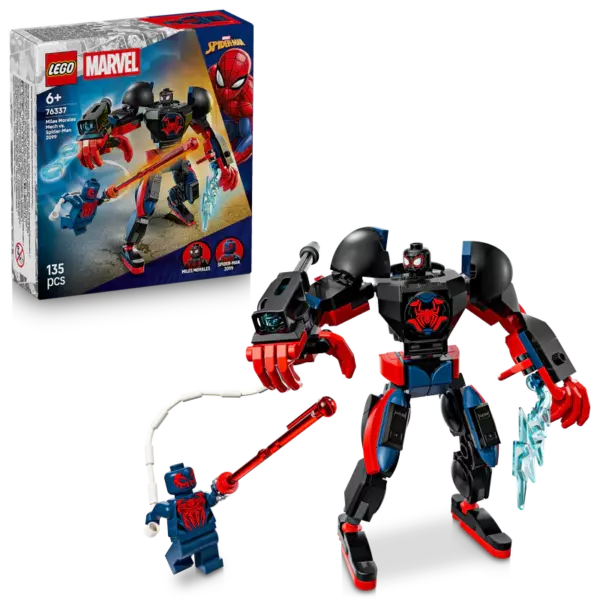 LEGO Marvel 76337 Marvel Miles Morales Mech Vs. Spider-Man