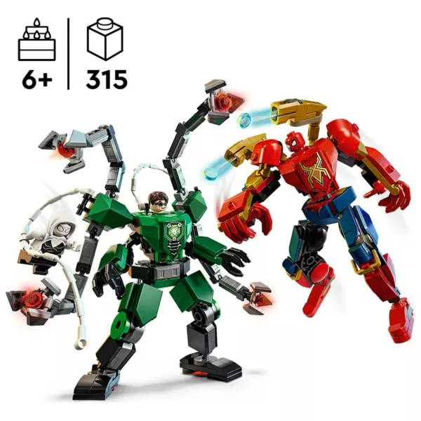 LEGO Marvel 76338 Mech Battle: Spider-Man vs. Doc Ock Set