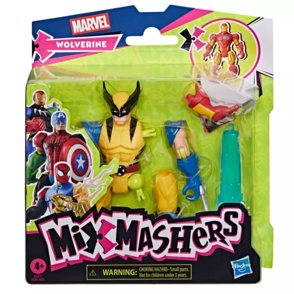 Marvel Mix Mashers Wolverine Action Figure