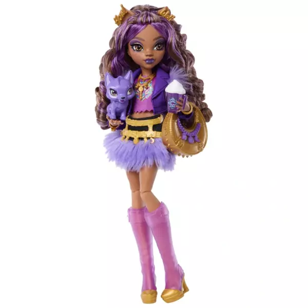 Monster High Doll Clawdeen Wolf with Pet