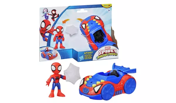 Spidey And His Amazing Friends Web Crawler Figure & Car Set